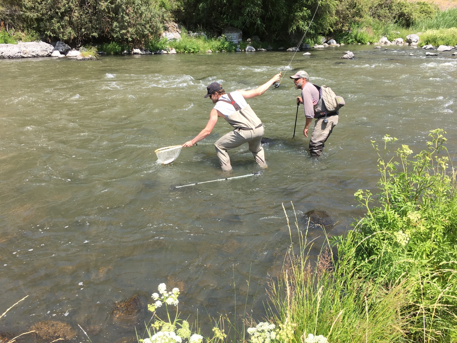 1/2 Day Crooked River Lesson - Bend Fly Fishing Guide - Buried Hook